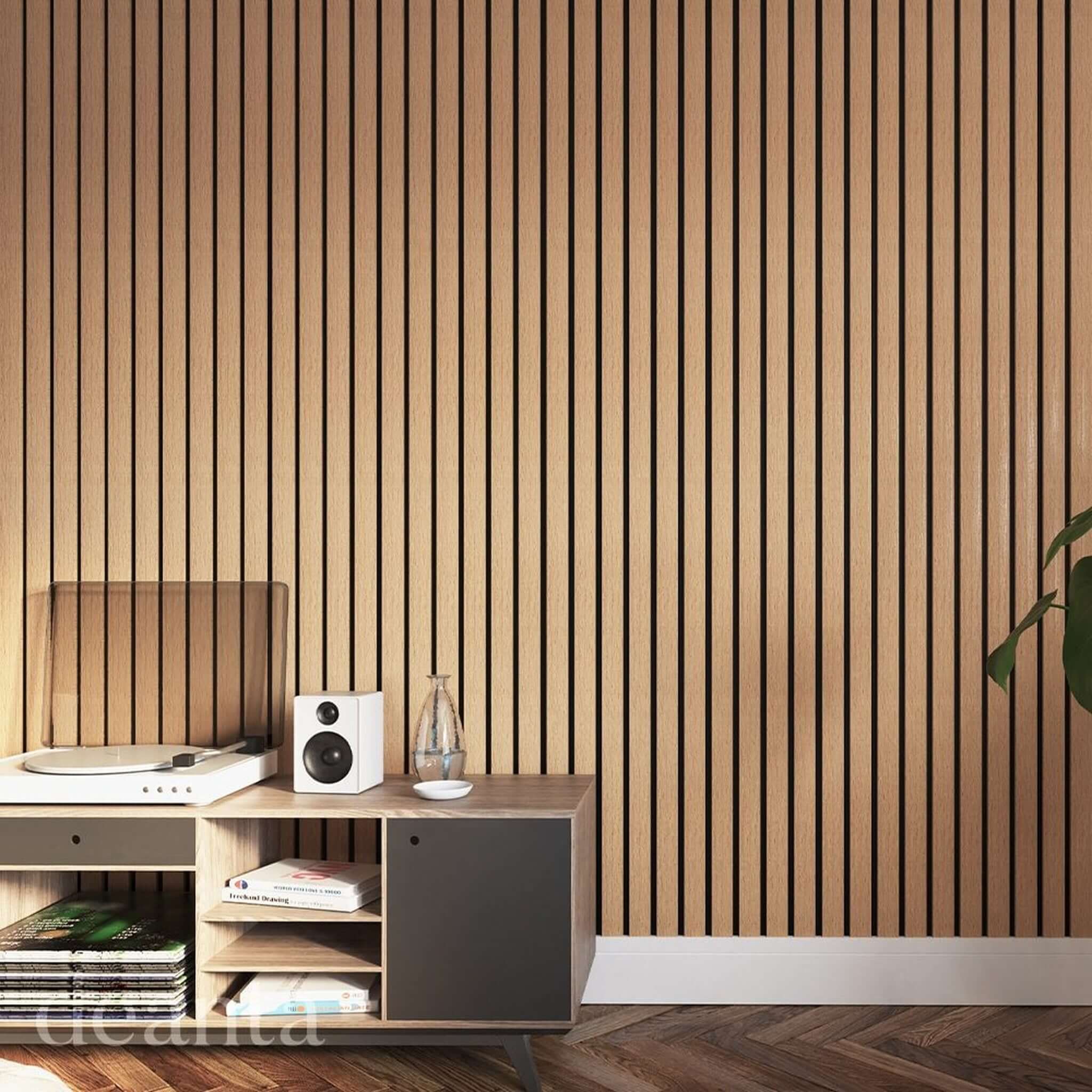 Deanta Acoustic Wall Prefinished Panelling Oak Plus | UK Oak Doors